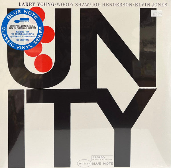 Unity - Larry Young (1LP Vinyl) [Classic Vinyl Series] - Miles Waxey